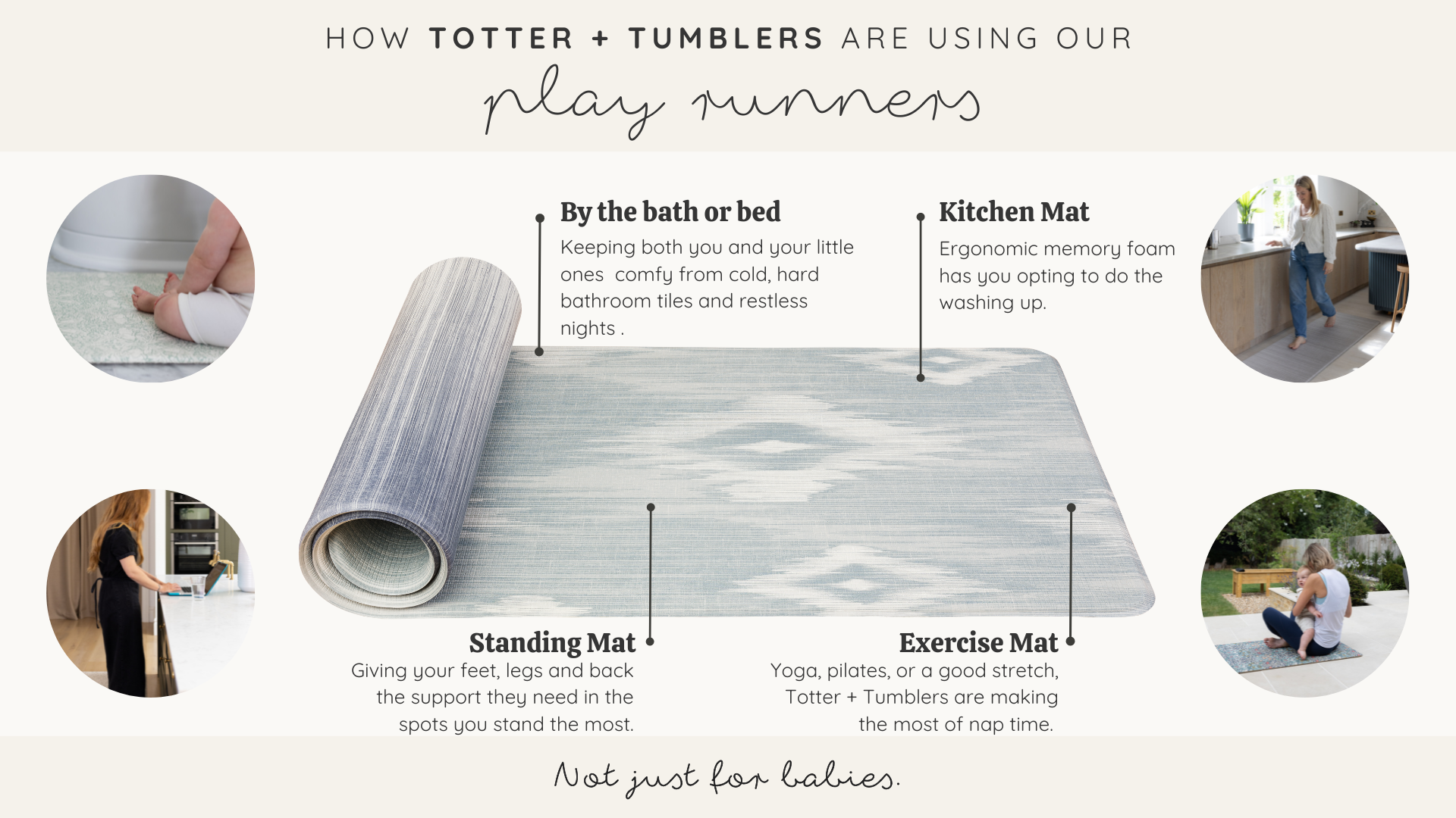 Totter + Tumble Runners